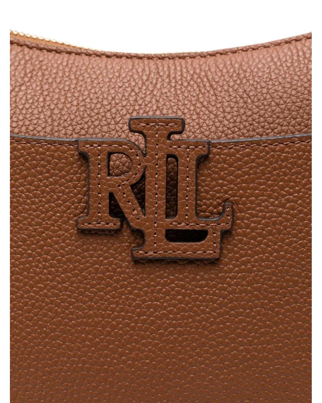 Ralph Lauren Large Cameryn Cross Body Bag in Brown | Lyst