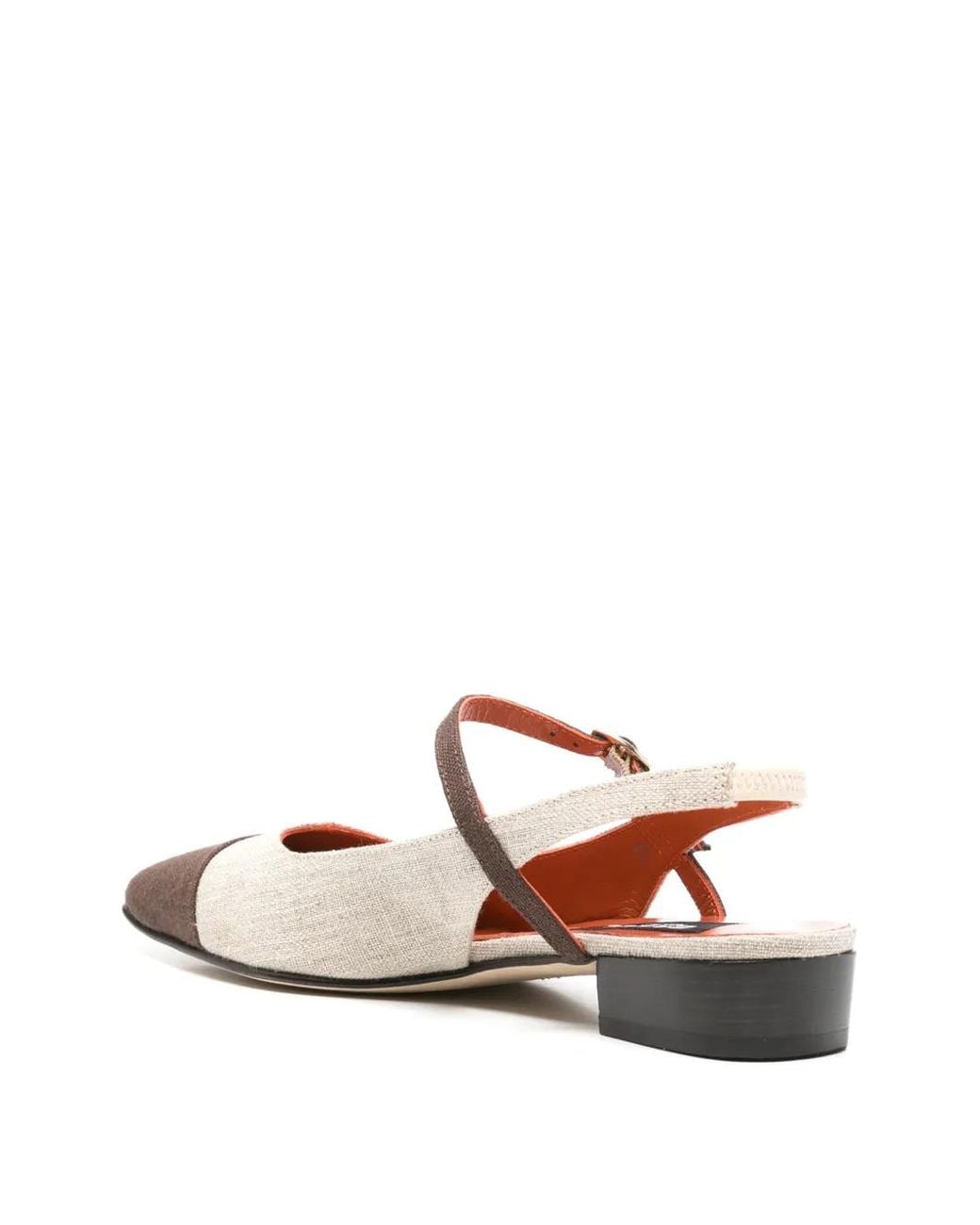 CAREL PARIS Escarpins Oceano 26 À Bout Contrastant in White | Lyst