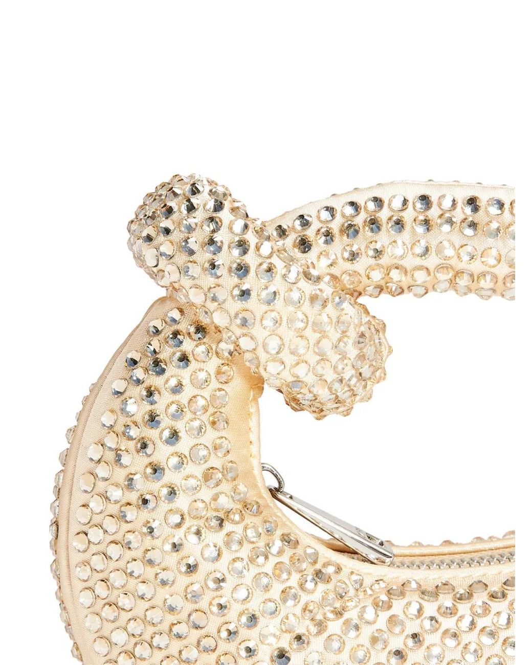 JW PEI Abacus Crystal-Embellished Mini Bag in White | Lyst