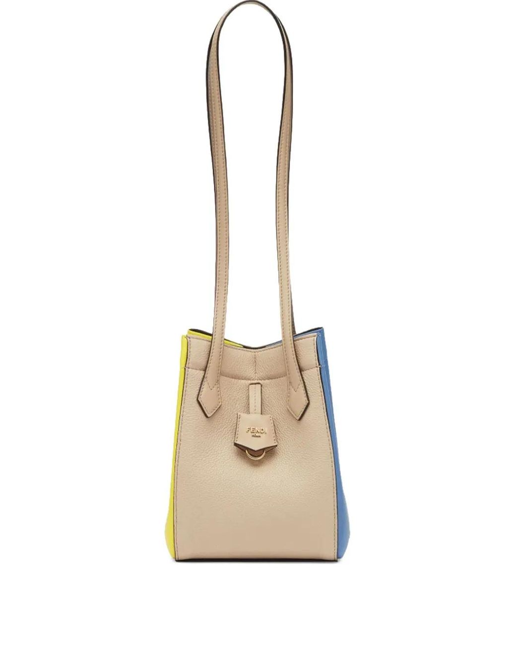 Fendi Mini Origami Tote Bag in Natural | Lyst