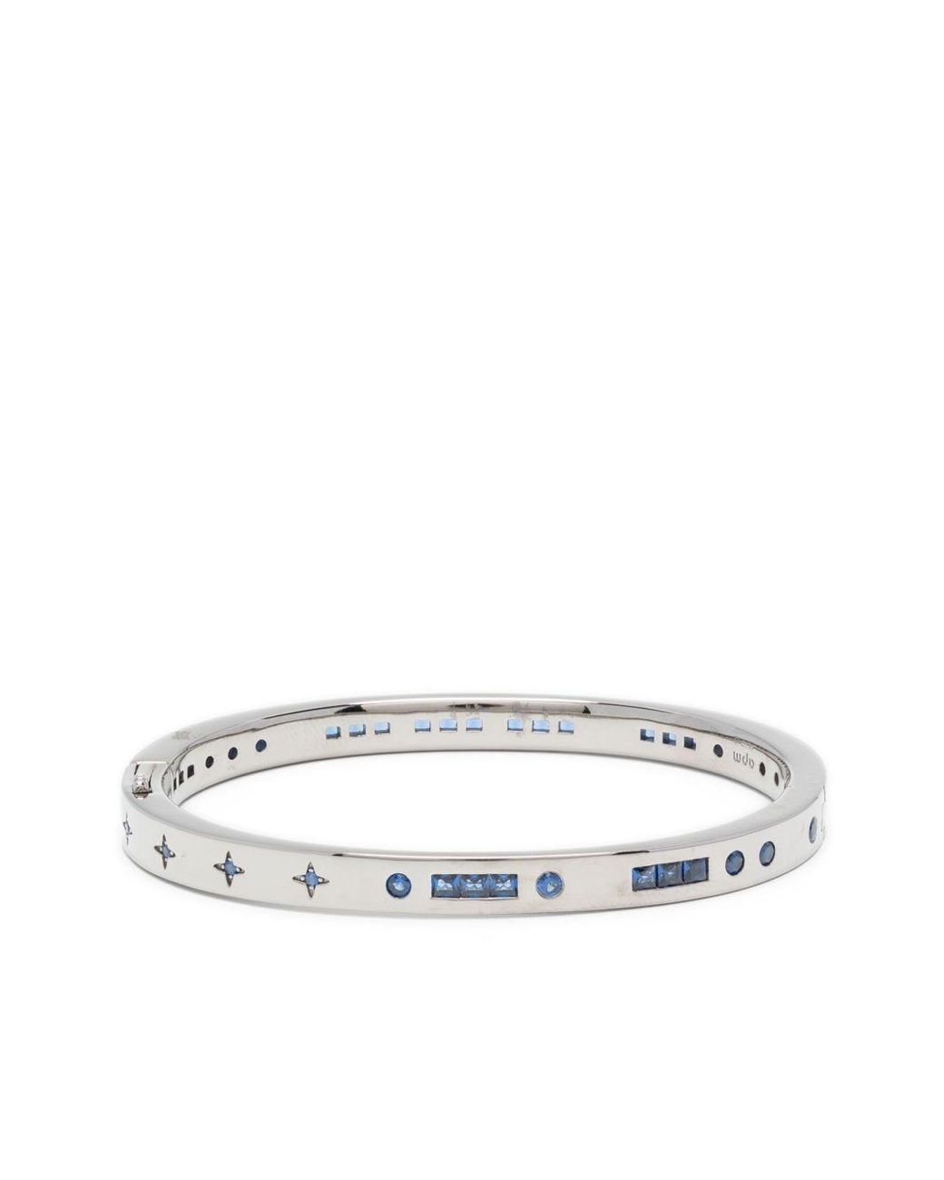 Apm Monaco Bonheur Morse Code Bracelet in White | Lyst