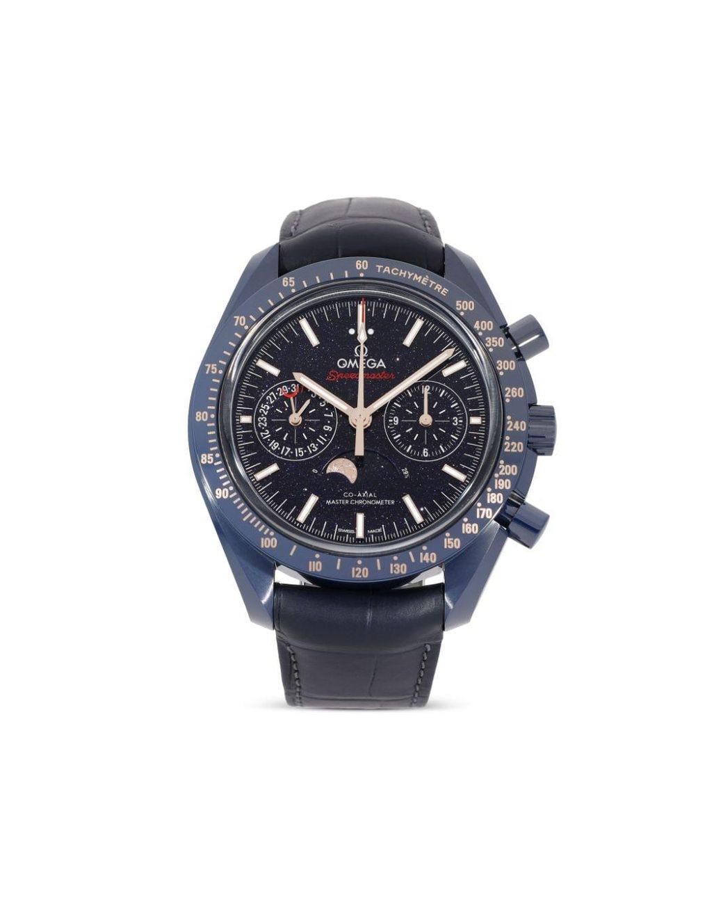 Omega 2024 Unworn Speedmaster Moonwatch 44.25mm in Blue | Lyst