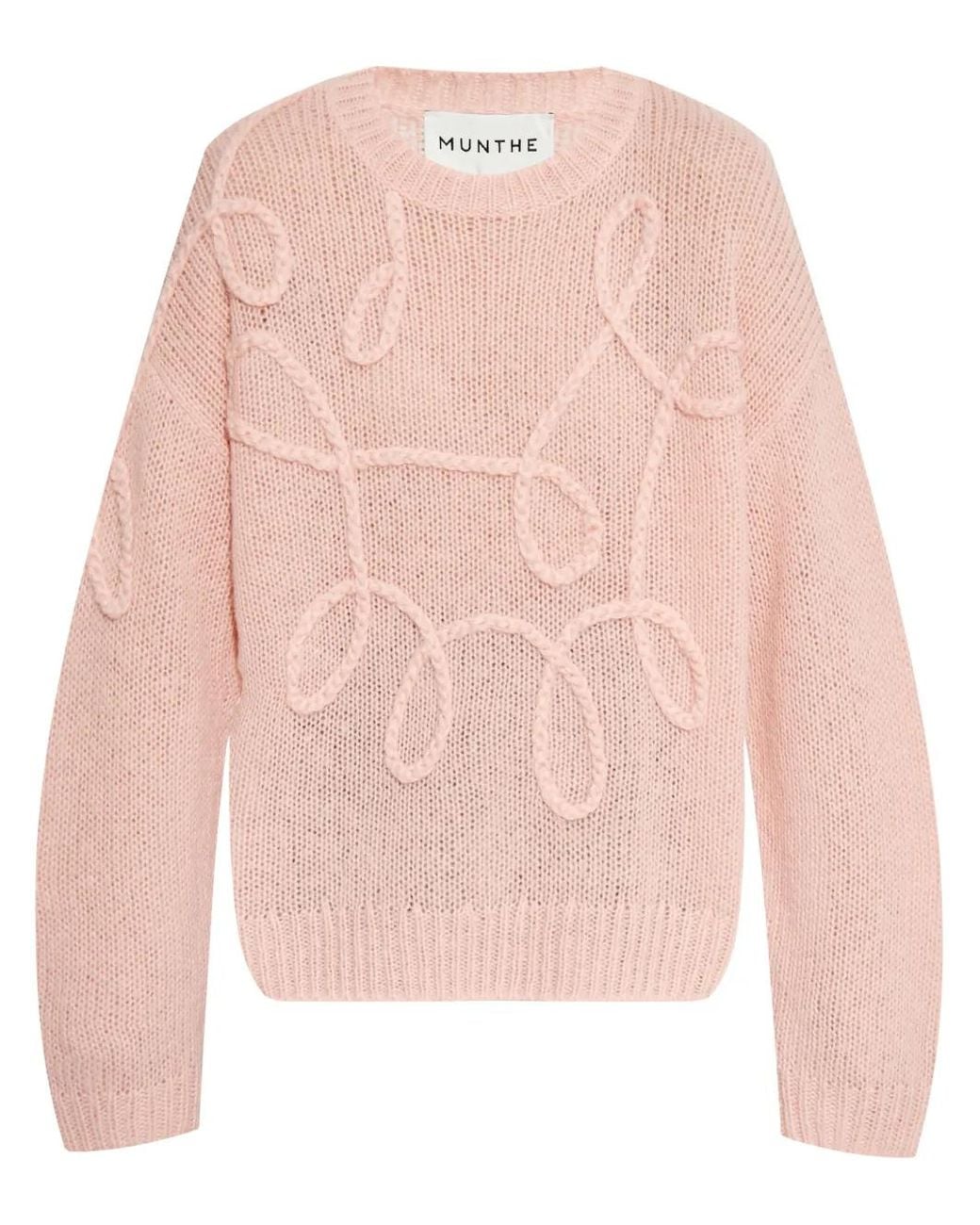 Munthe Tahlis Sweater in Pink | Lyst