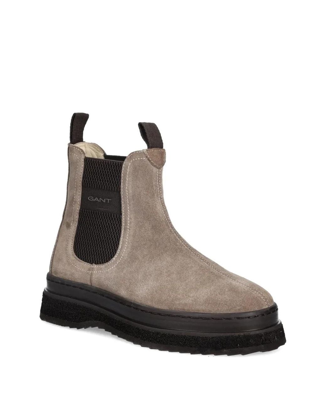 GANT Sistown Pull-Tab Lug-Sole Boots in Brown | Lyst