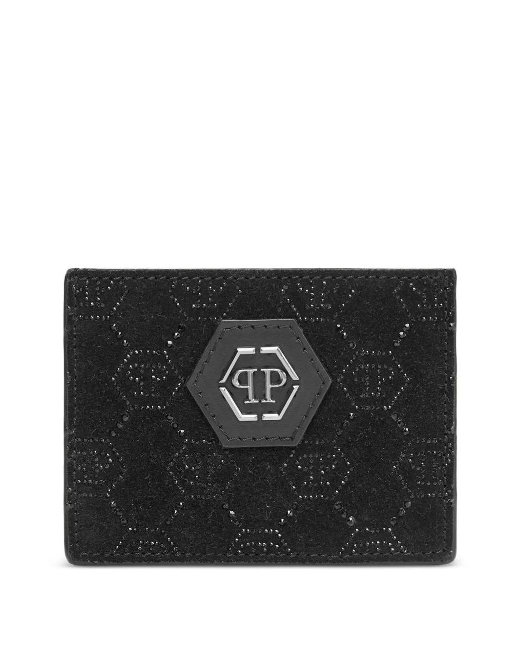 Philipp Plein Logo-Embellishment Cardholder in Black for Men | Lyst UK