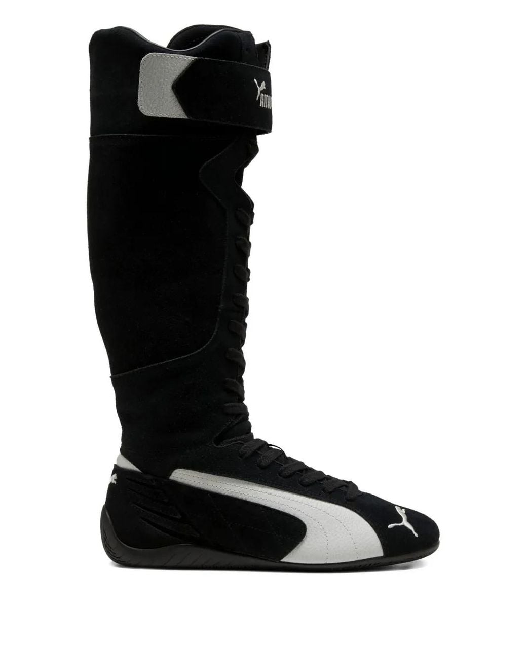 PUMA Speedcat Lace-Up Boots in Black | Lyst