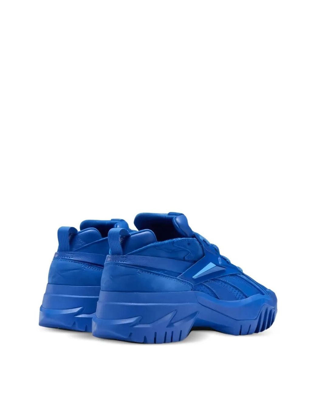 Reebok Club C V2 Wmns Chunky Sole Sneakers in Blue | Lyst
