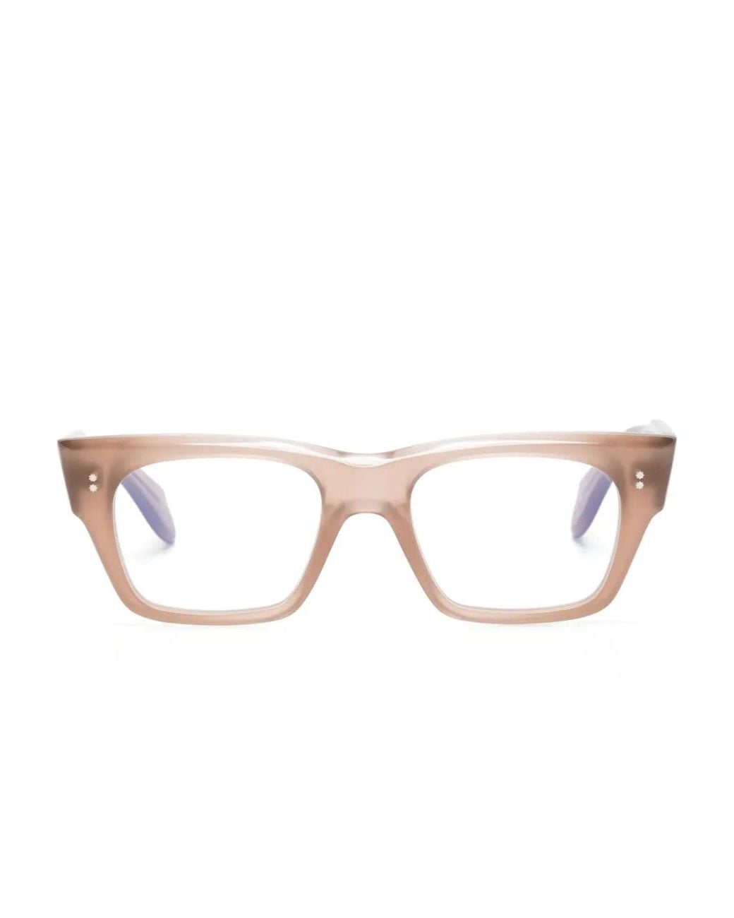 Cutler and Gross Logo-Engraved Rectangle-Frame Glasses | Lyst