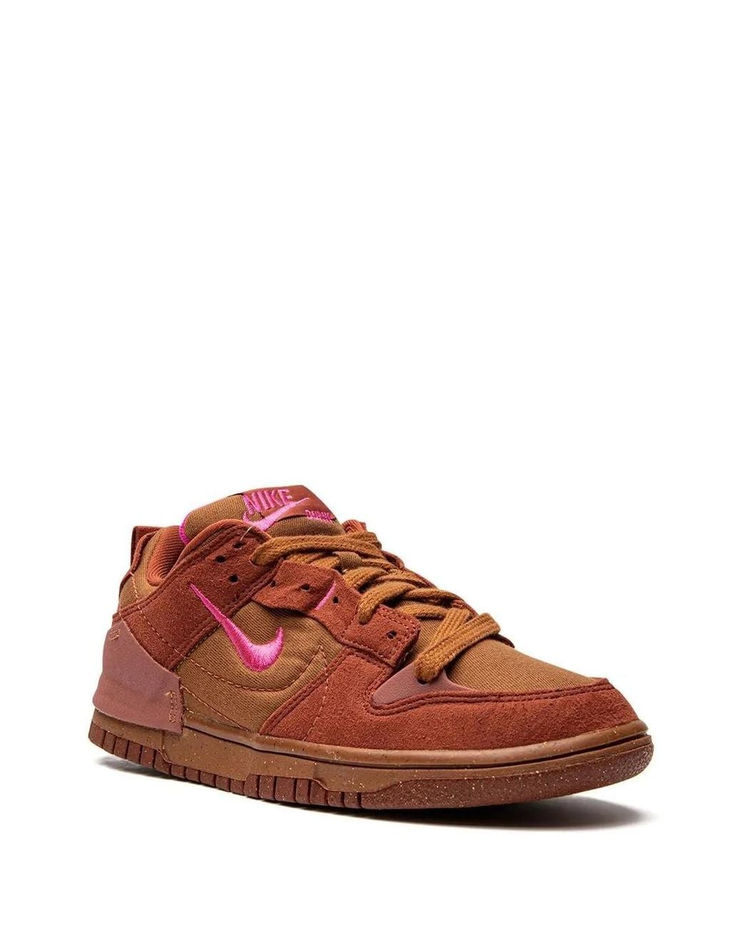 Nike Dunk Low Disrupt 2 "Desert Bronze" Sneakers in Red | Lyst