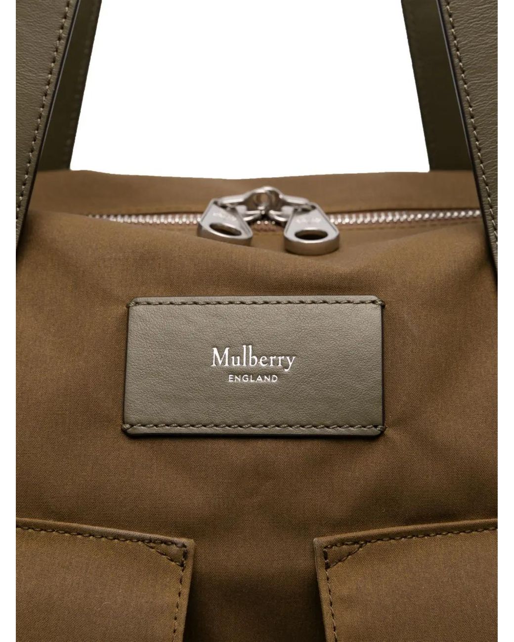 Mulberry Heritage Waxed Day Clipper Holdall in Brown for Men | Lyst