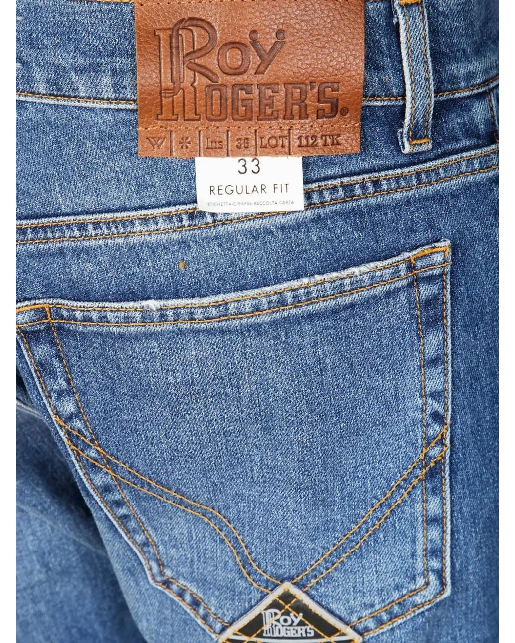 Roy Rogers Leland Straight-leg Jeans in Blue for Men | Lyst