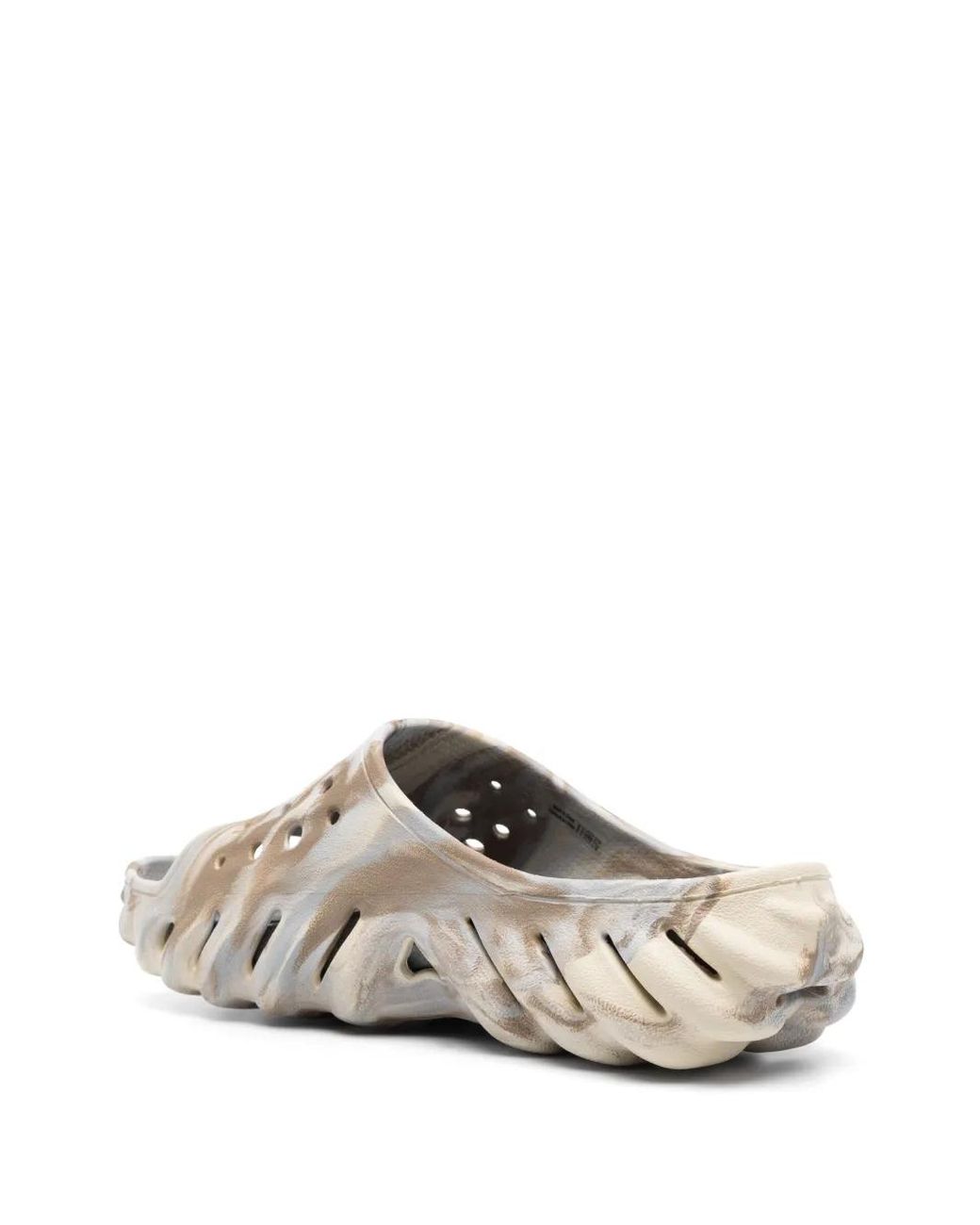Crocs™ Marble-Effect Perforated-Design in White for Men | Lyst