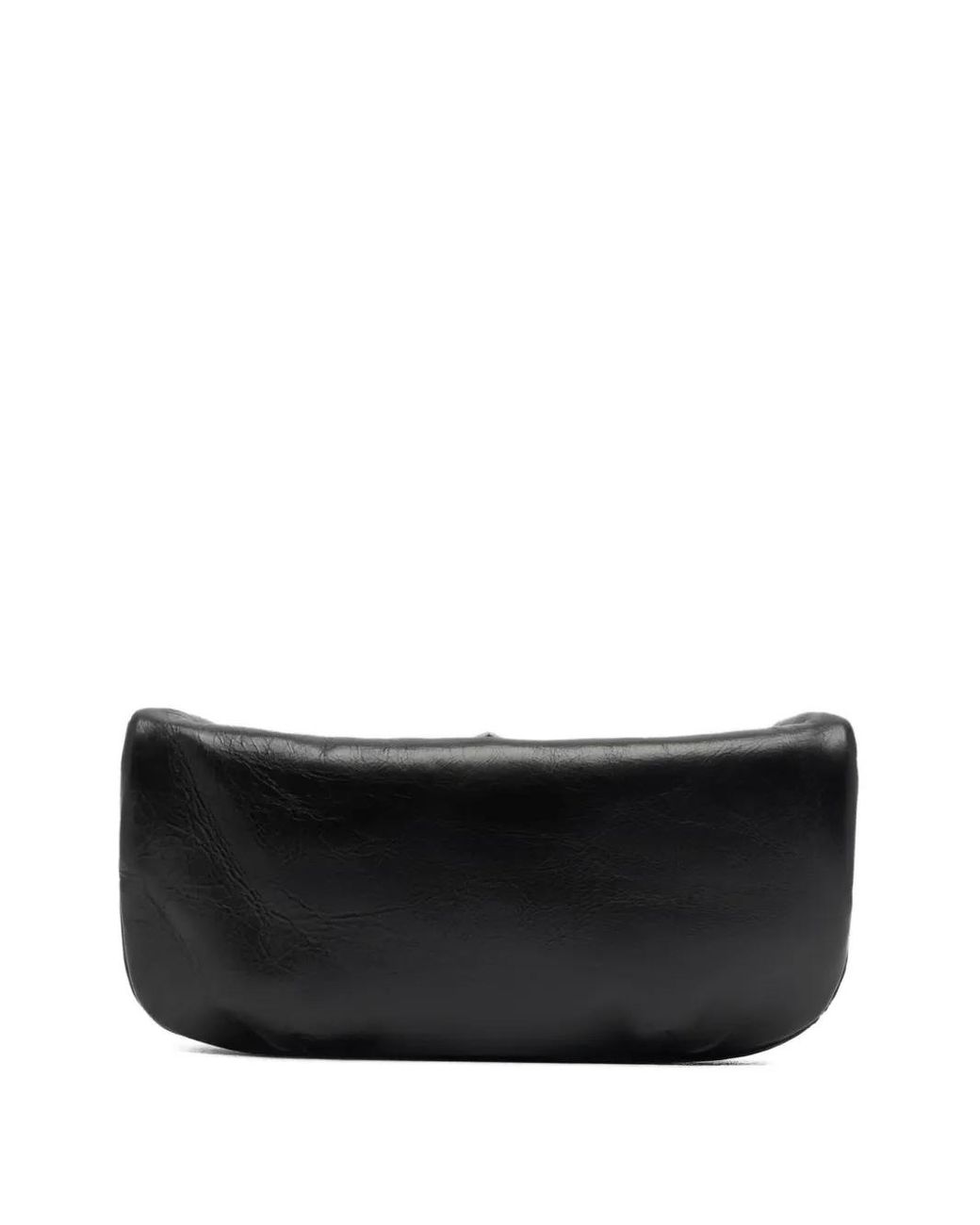 Bally Mini Anni Leather Clutch Bag in Black | Lyst