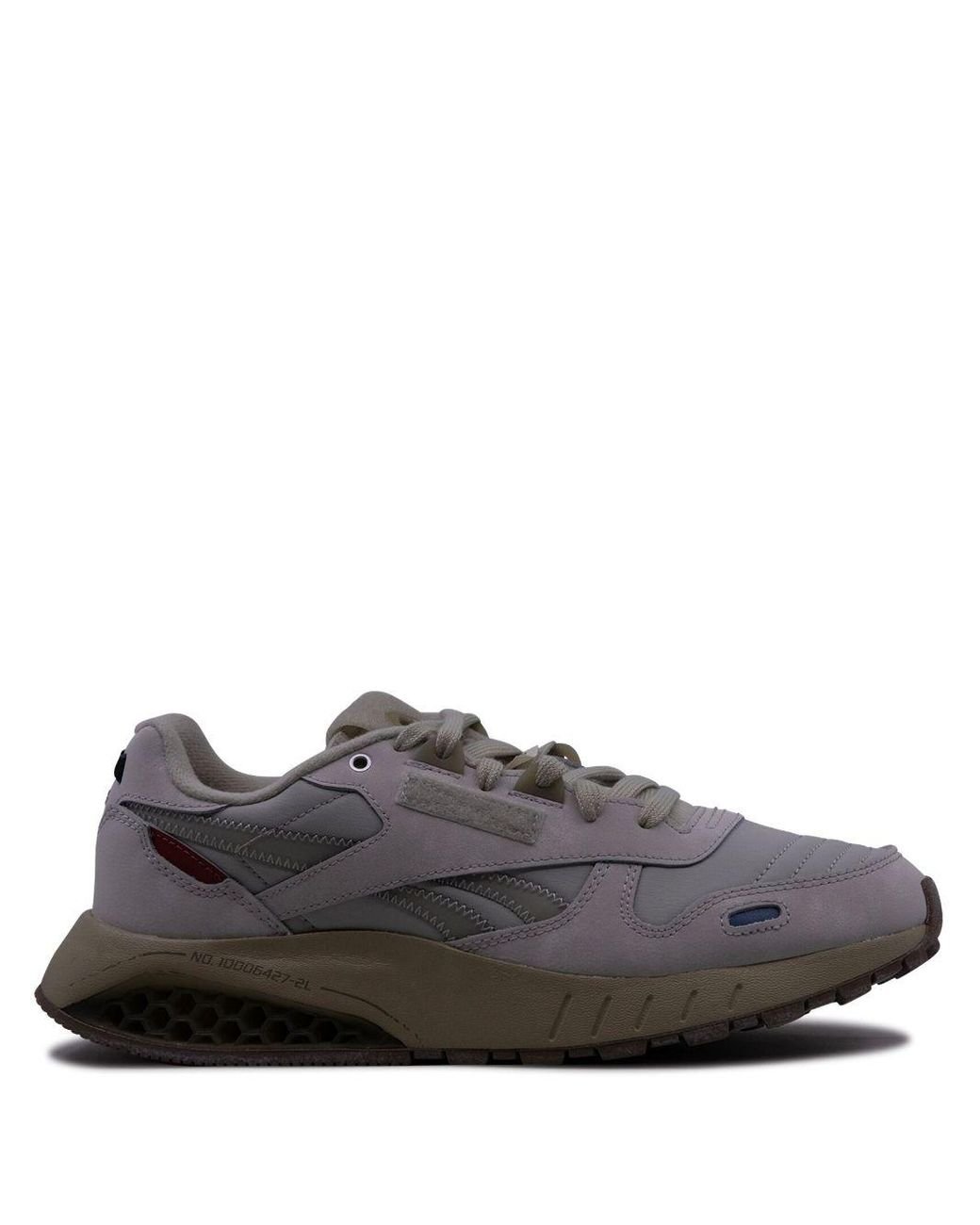 Reebok X Nasa Classic Leather Sneakers in Gray for Men | Lyst