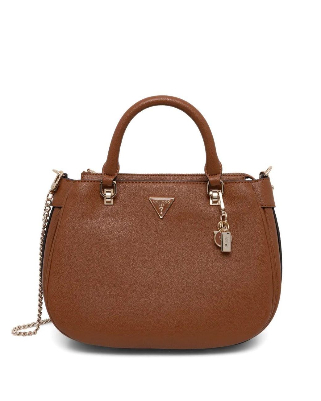 Guess Fedora Tote Bag in Brown | Lyst UK