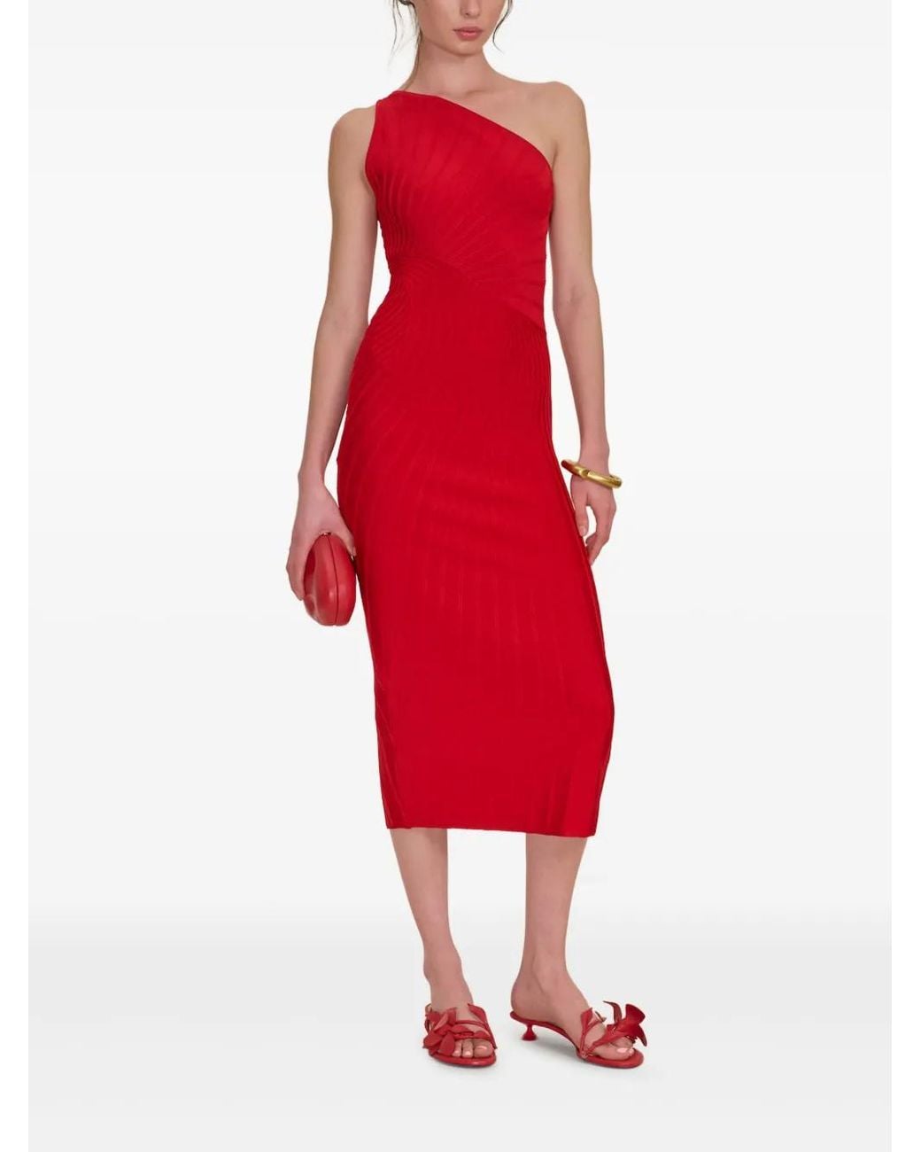 Cult Gaia Red Dress