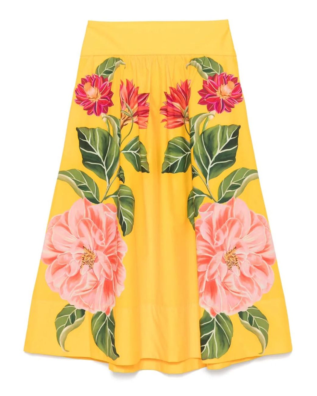 FARM Rio Spring Awakening Maxi Skirt in Yellow | Lyst