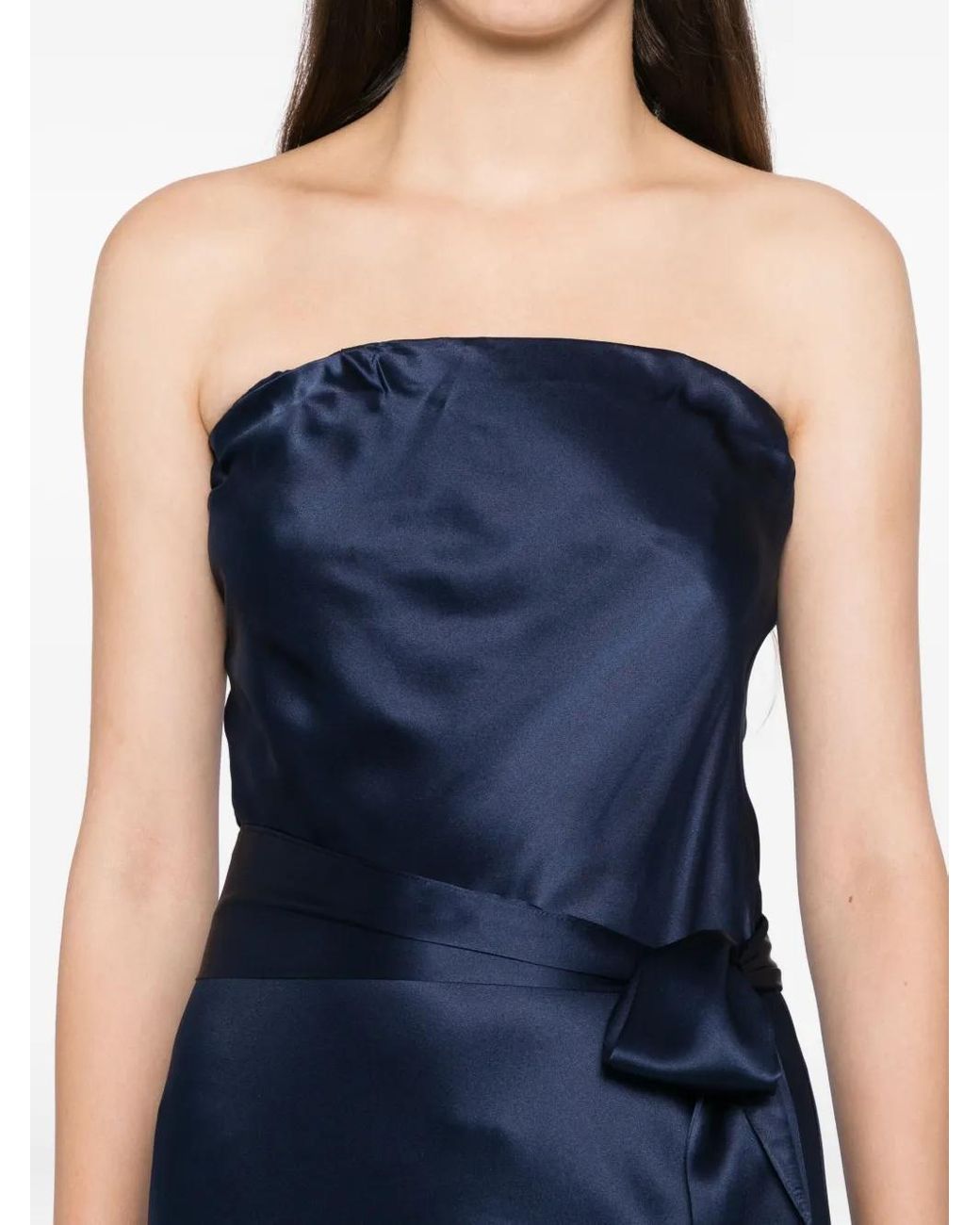 Reformation Oren Dress in Blue | Lyst