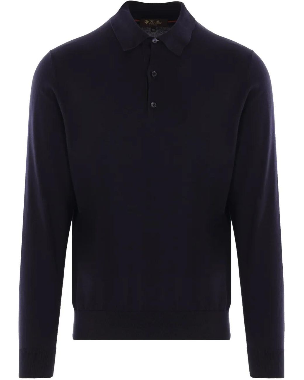 Loro Piana Ice Wish Polo Shirt in Blue for Men | Lyst