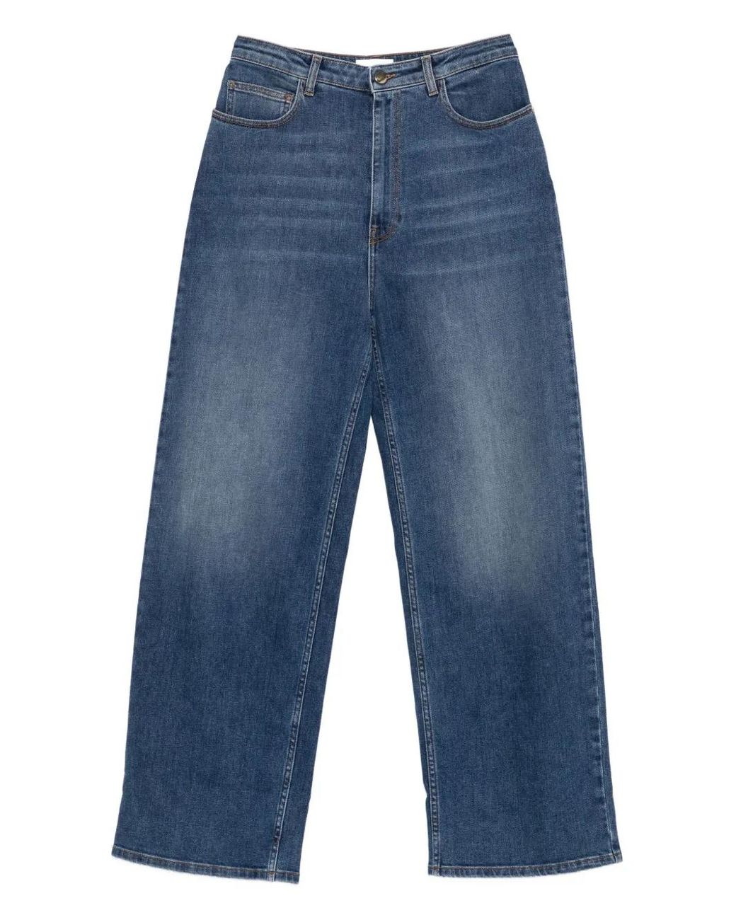 Fabiana Filippi Classic Wide-Leg Jeans With Traditional Design Elements ...
