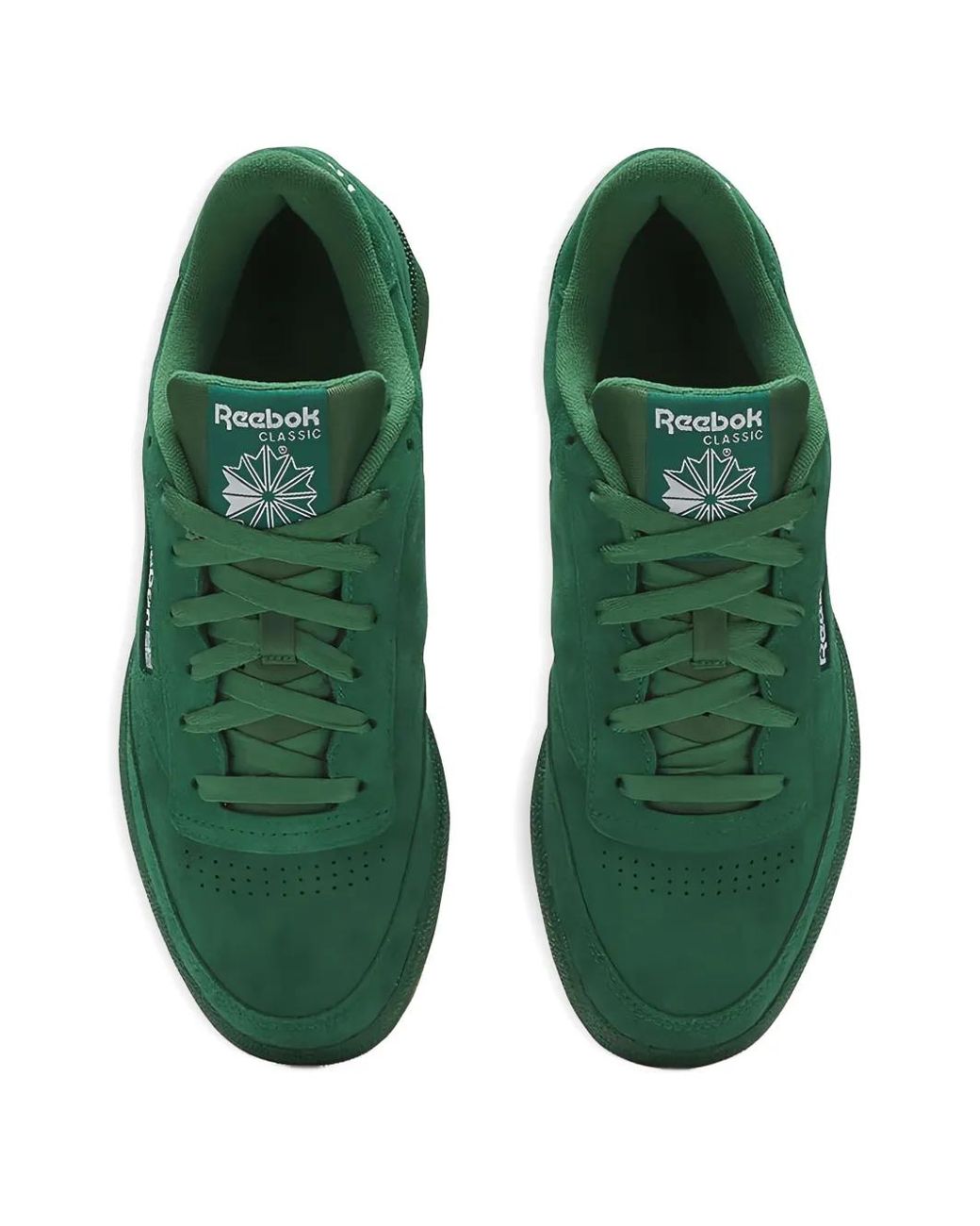 Reebok Club C 85 Sneakers in Green for Men | Lyst