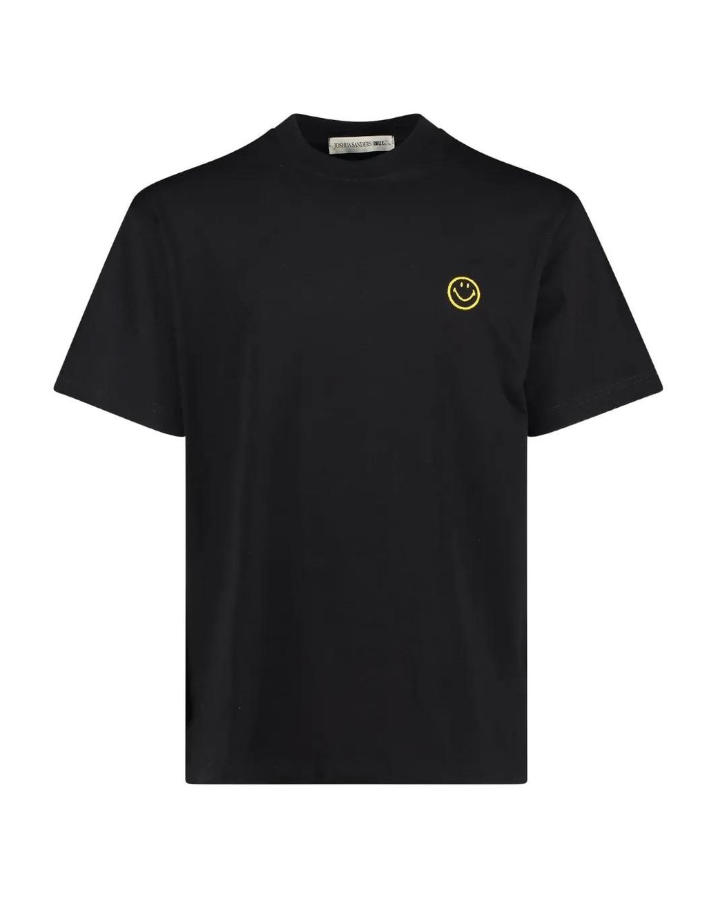 Joshua Sanders X Smiley Round-Neck T-Shirt in Black for Men | Lyst