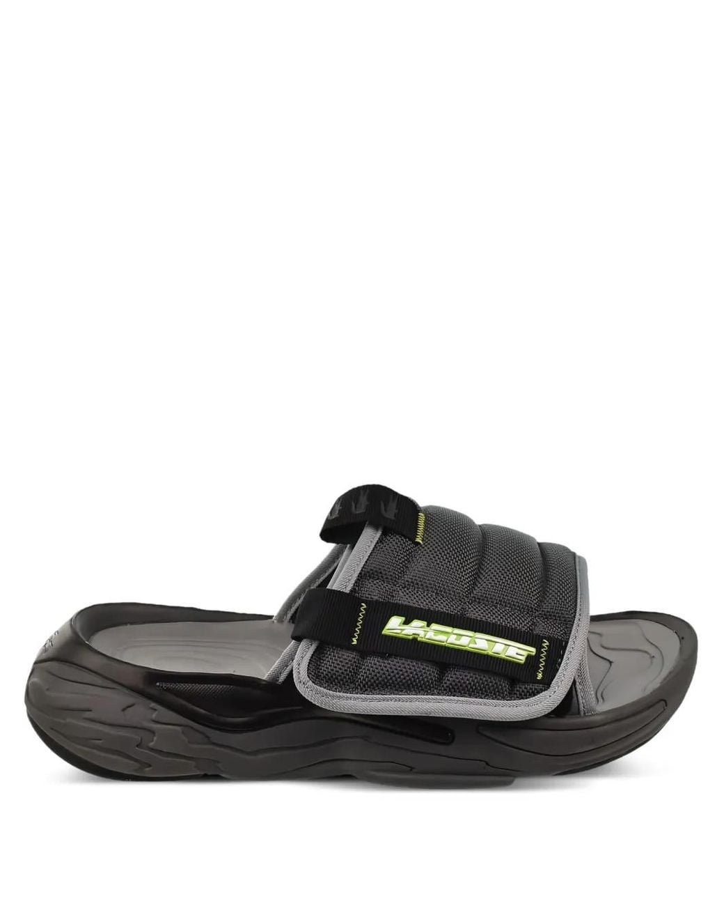 Lacoste Ace Slides in Black for Men | Lyst