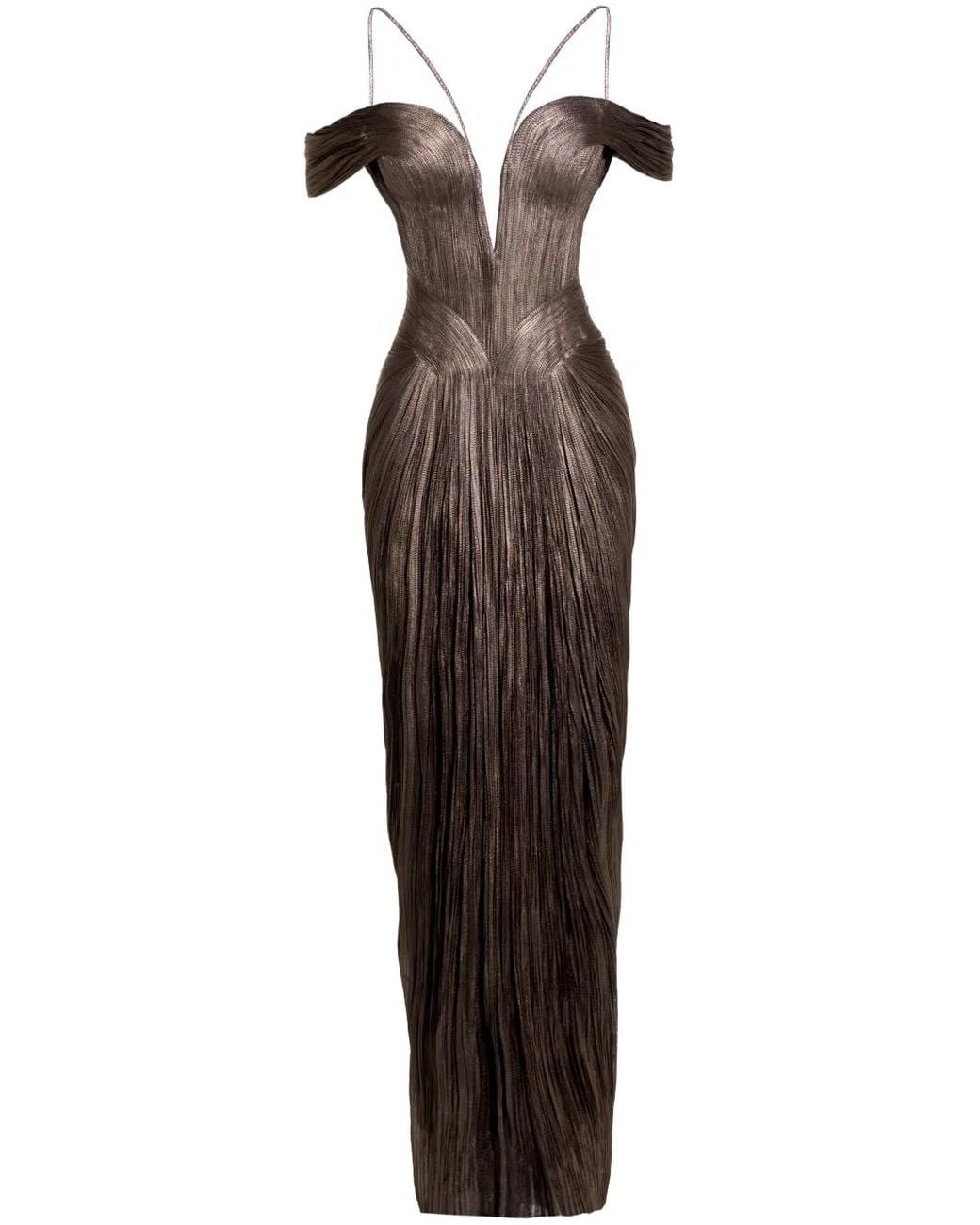 Maria Lucia Hohan Camilla Gown - Women's - Silk in Brown | Lyst