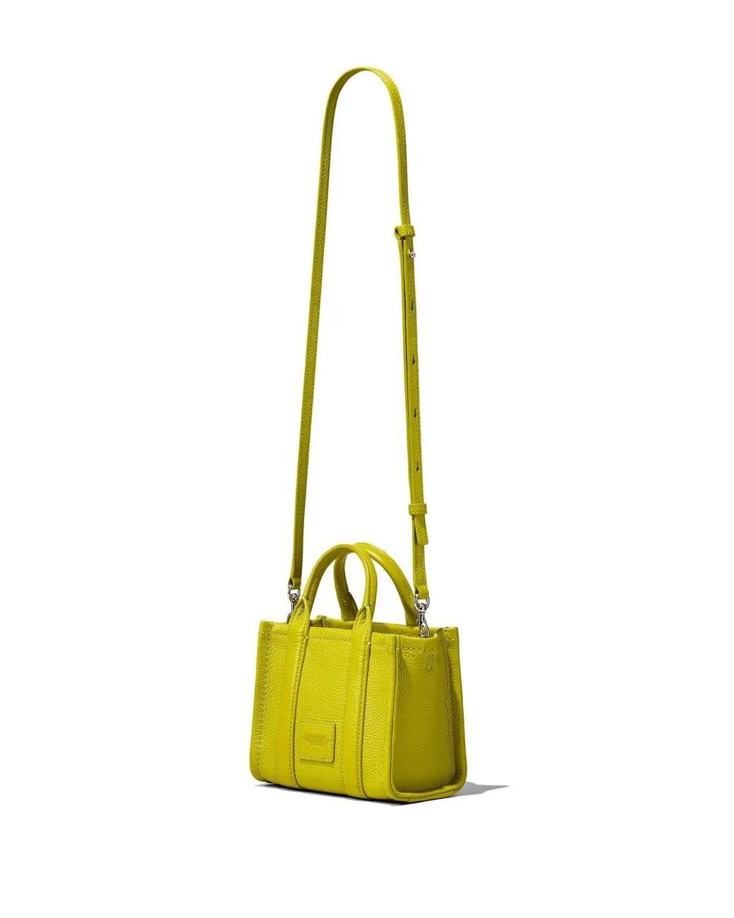 Marc Jacobs The Leather Crossbody Tote Bag in Yellow | Lyst