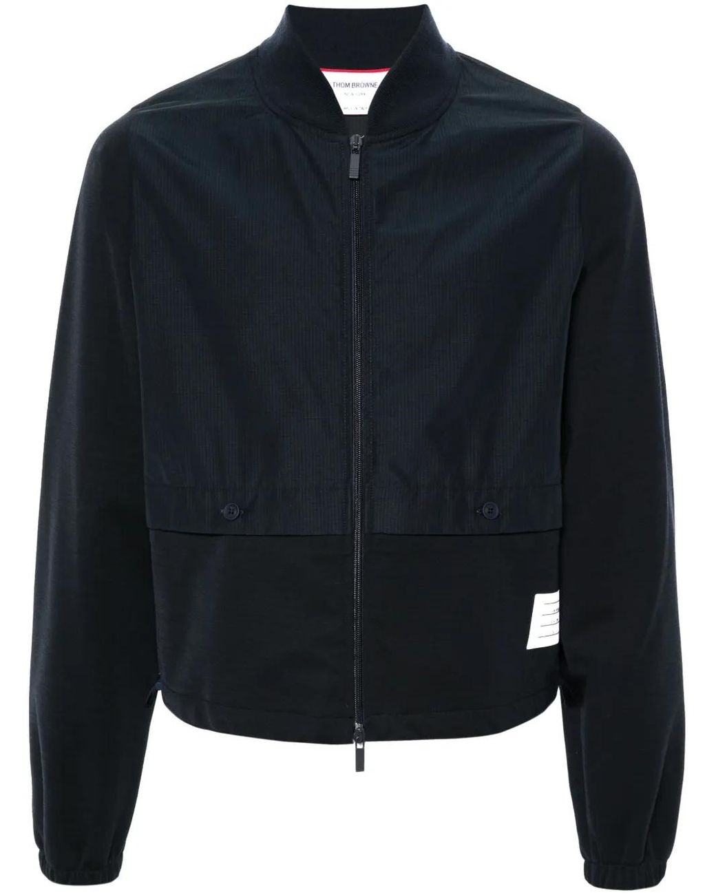 Thom Browne Layered Ripstop Bomber Jacket in Blue for Men | Lyst