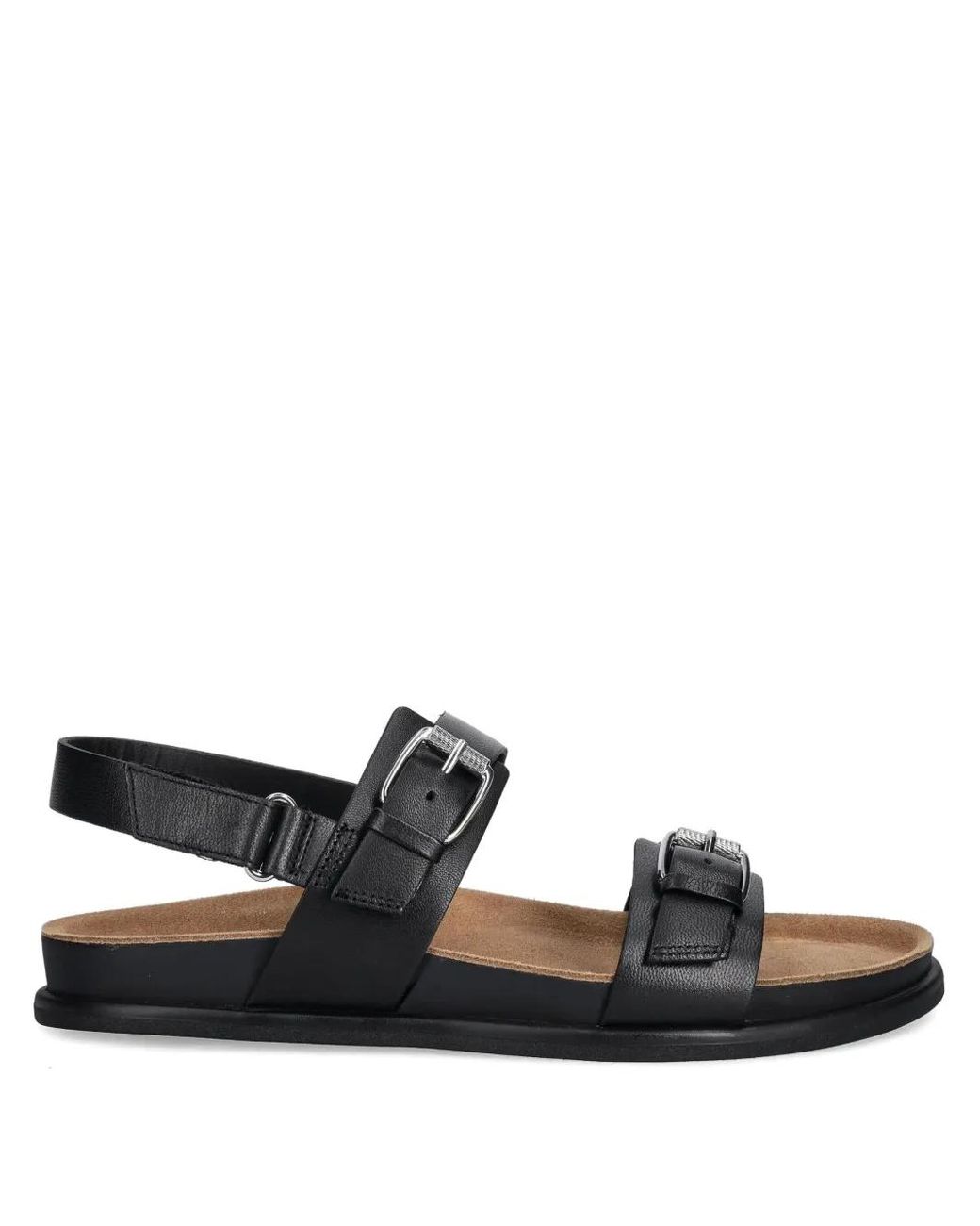 Vagabond Shoemakers Effie Buckle-Strap Sandals in Black | Lyst UK