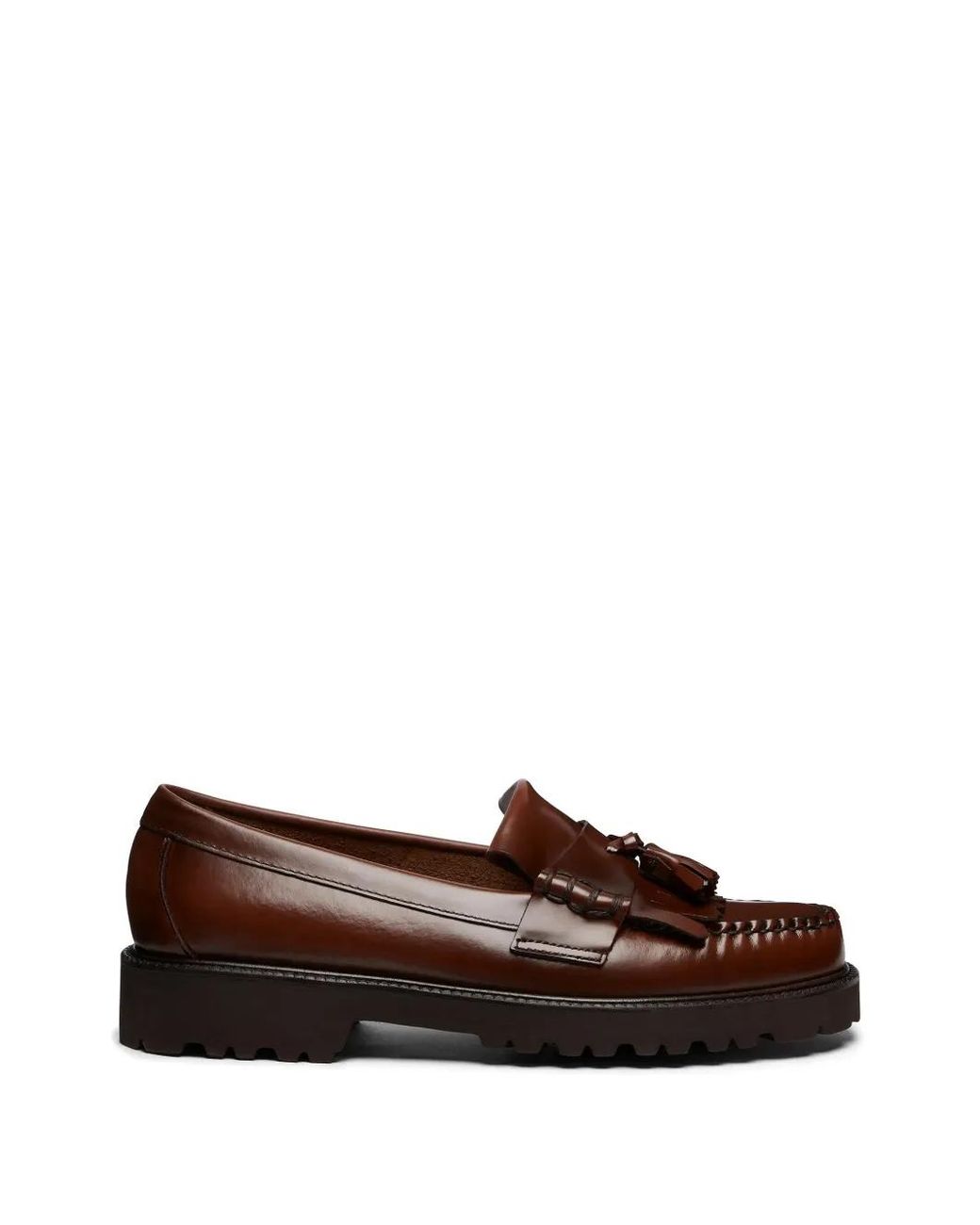 G.H. Bass & Co. Weejuns 90S Layton Tassel-Detail Leather Loafers in ...