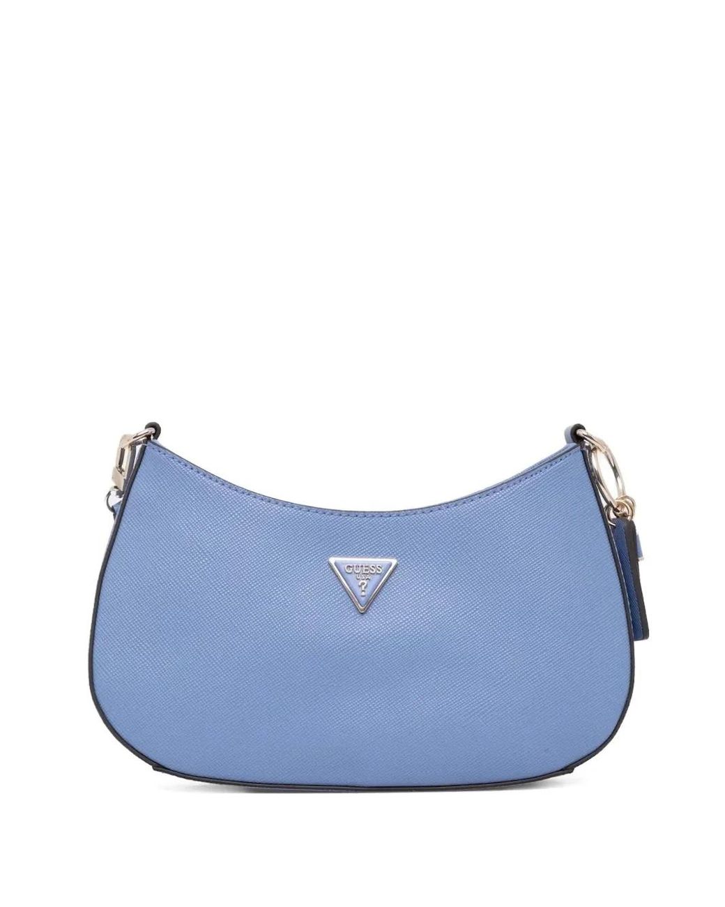 Guess Noelle Shoulder Bag in Blue | Lyst UK
