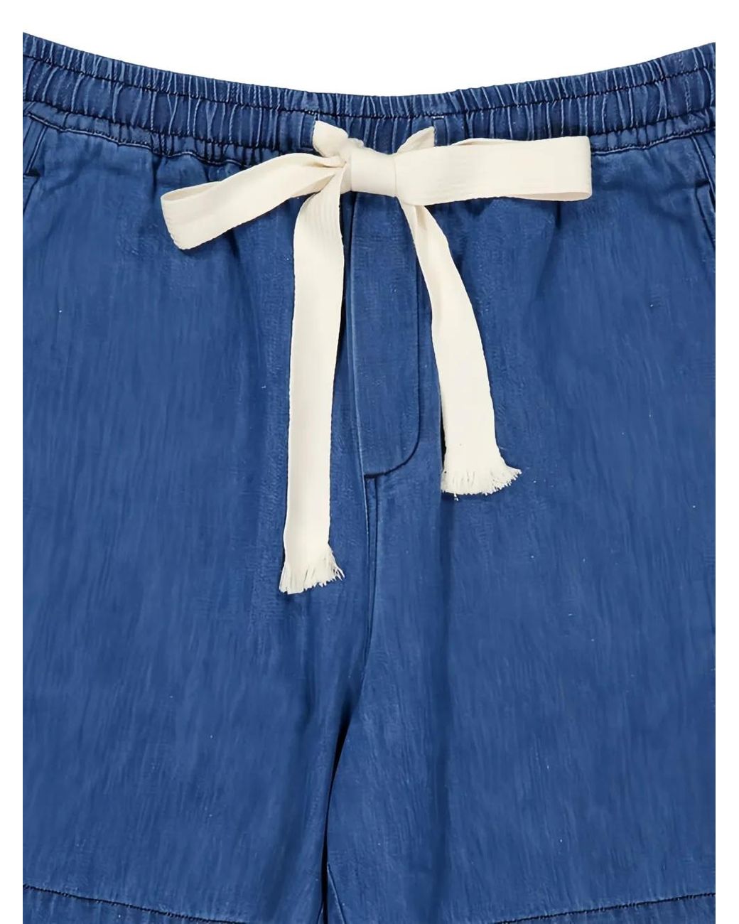 Commas Drawstring Denim Shorts in Blue for Men | Lyst
