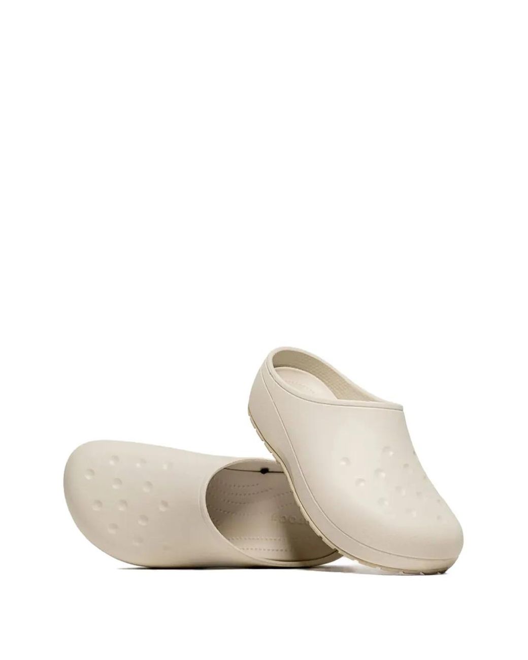 Crocs™ Slip-On Clogs in White | Lyst