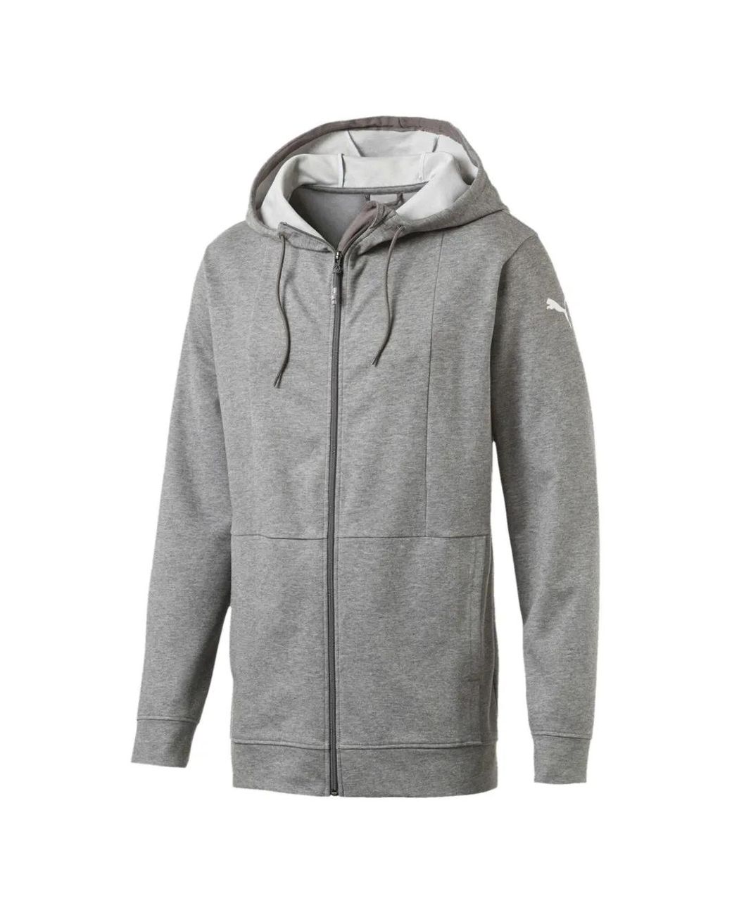 PUMA Energy Hooded Track Jacket in Grey for Men | Lyst UK