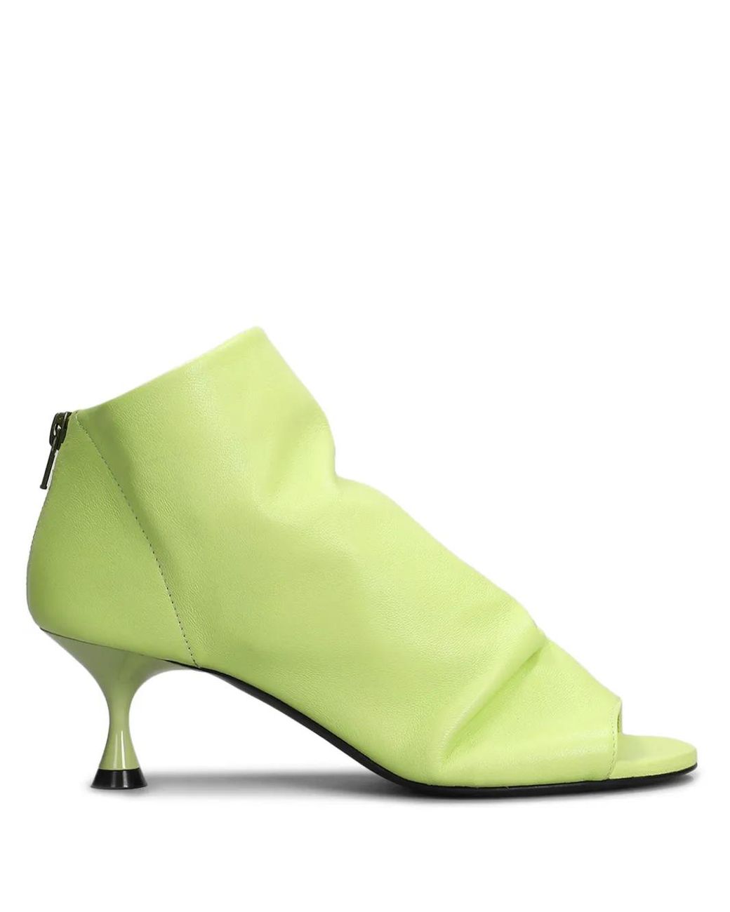 Marc Ellis 60Mm Leather Boots in Green | Lyst
