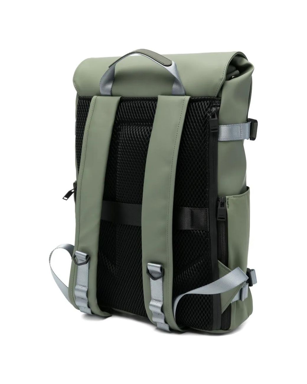 Rains Otg W3 Flap-Closure Backpack in Green | Lyst