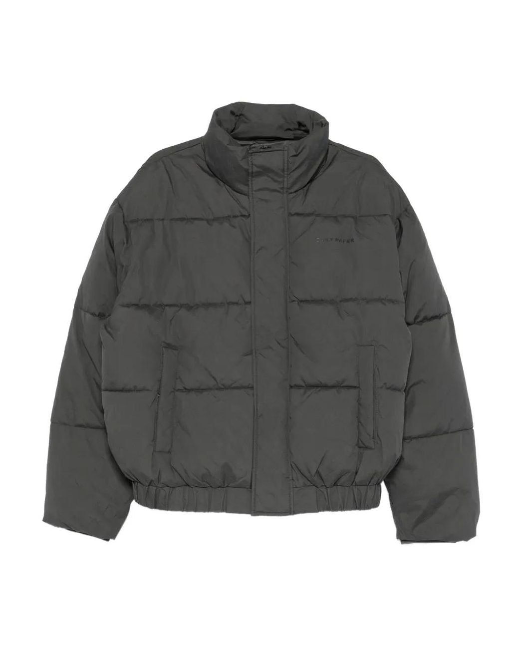 Daily Paper Renako Monogram Padded Jacket in Gray for Men | Lyst