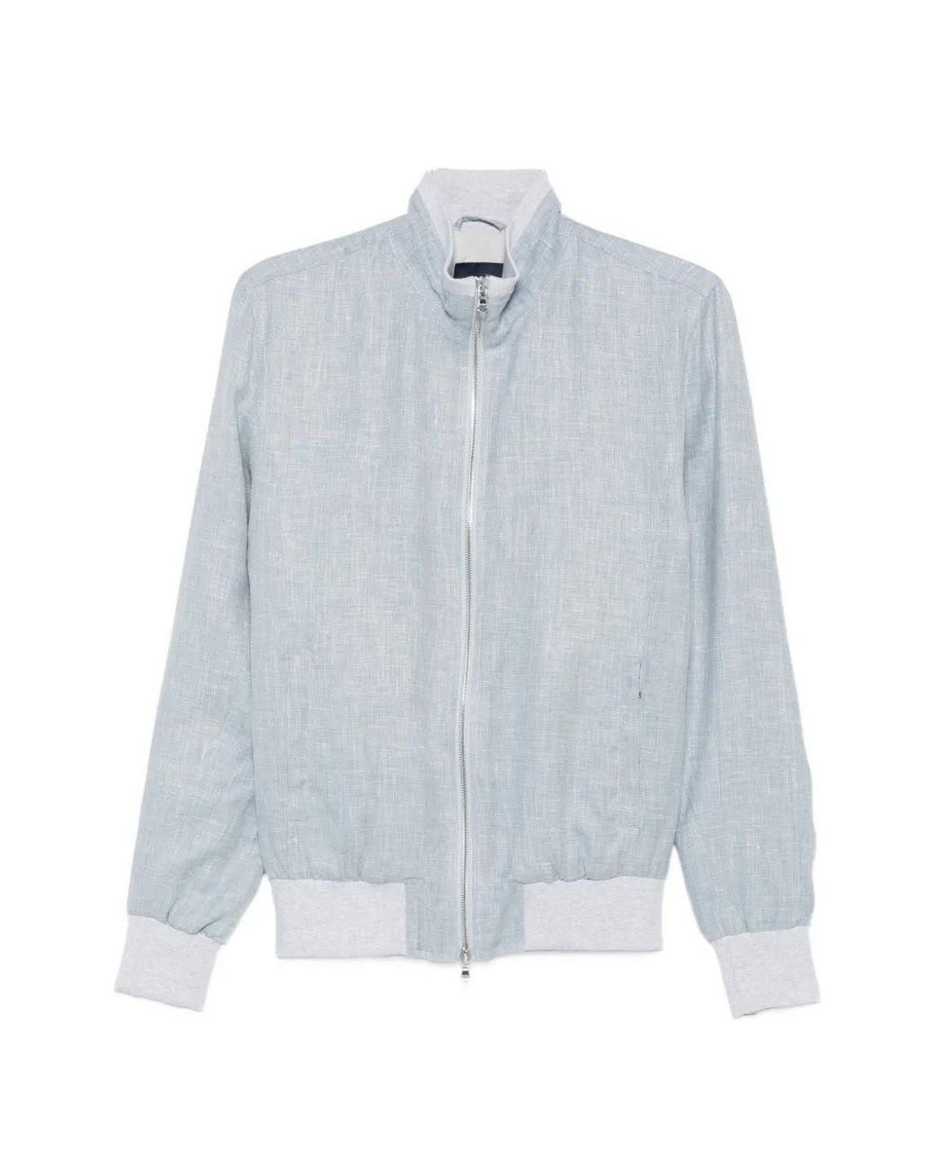 Arte' Bomber Jacket in Blue for Men | Lyst UK