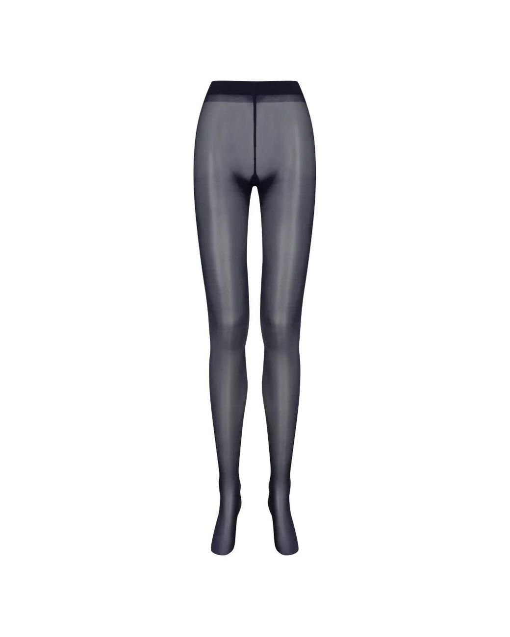 Maison Close Obsession Footed Tights in Blue | Lyst