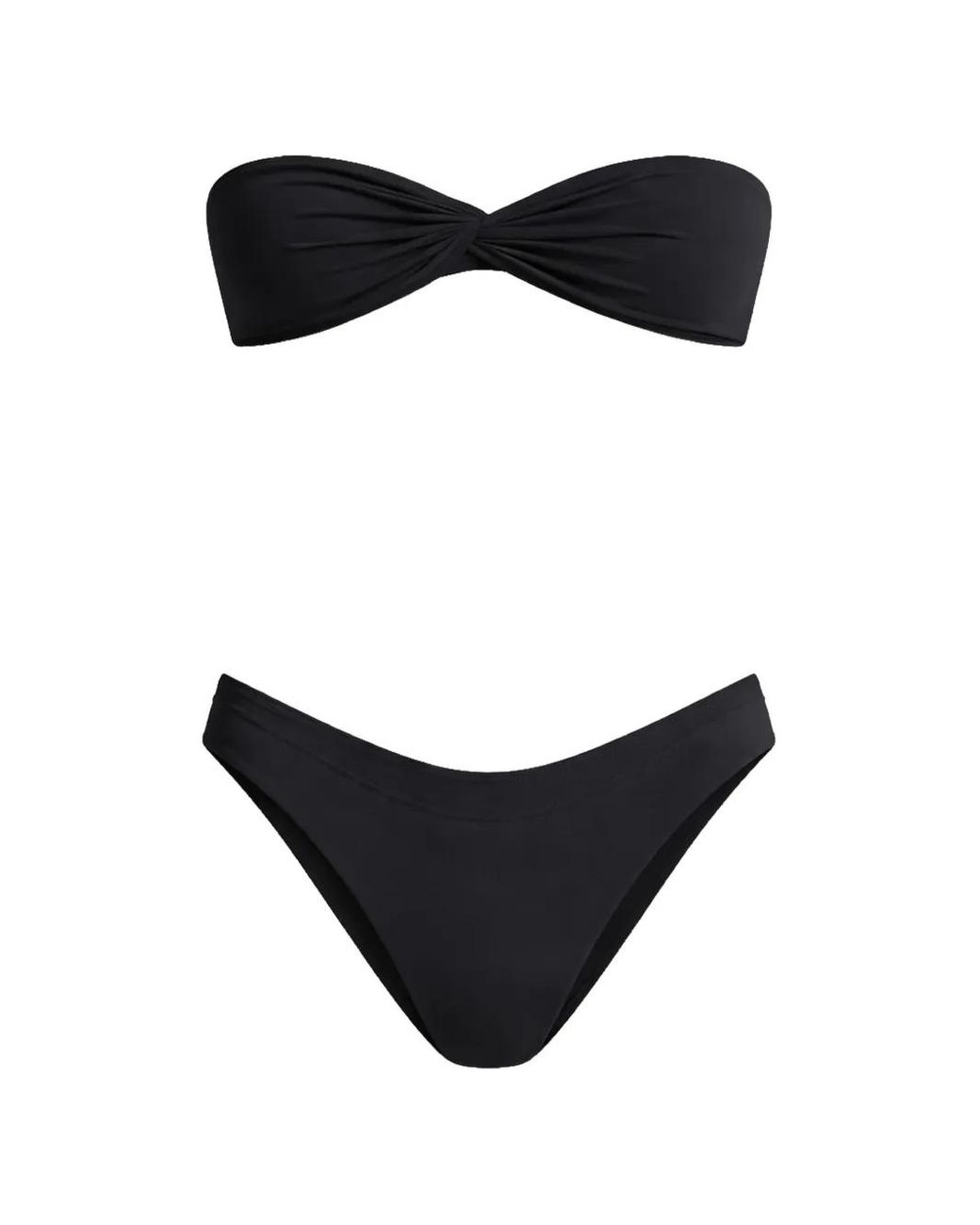 Bondeye Twisted Bikini in Green | Lyst