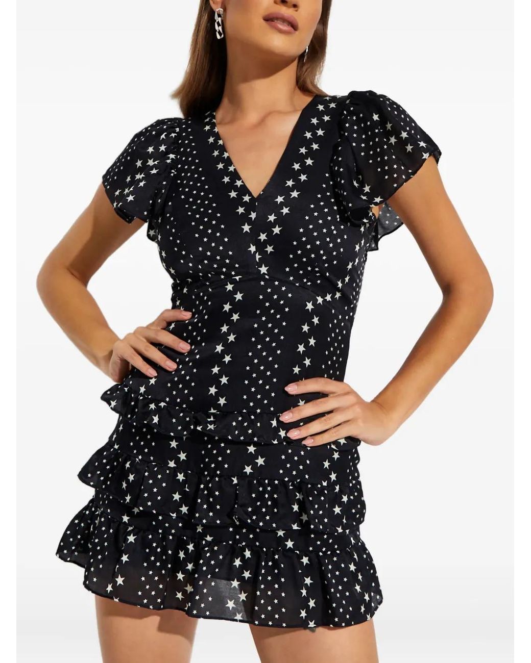 Robe Courte Higgins LoveShackFancy en coloris Noir | Lyst