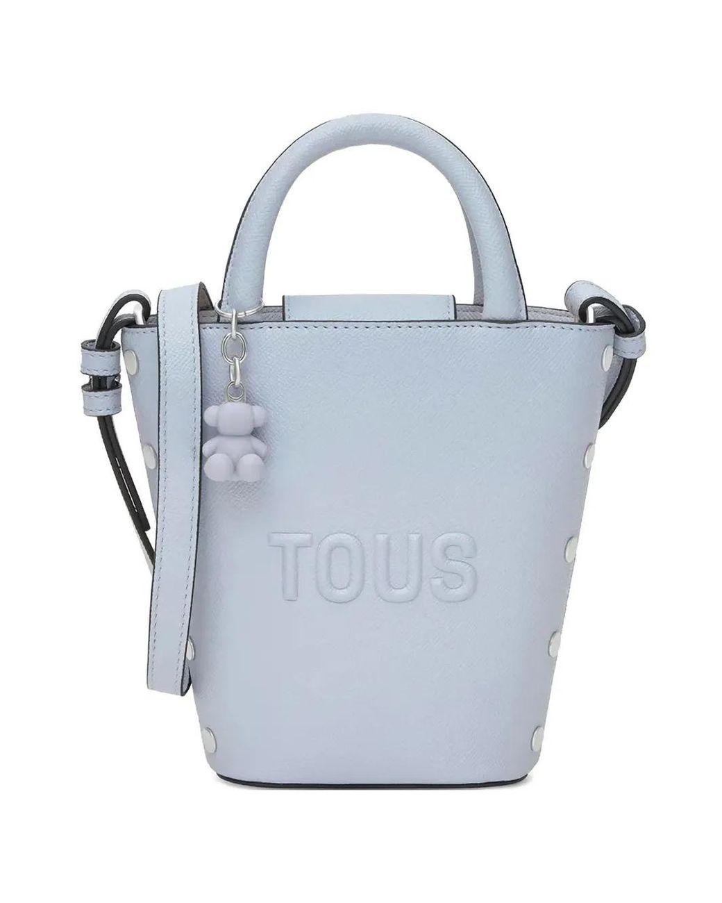 Tous Logo-Debossed Tote Bag in Blue | Lyst