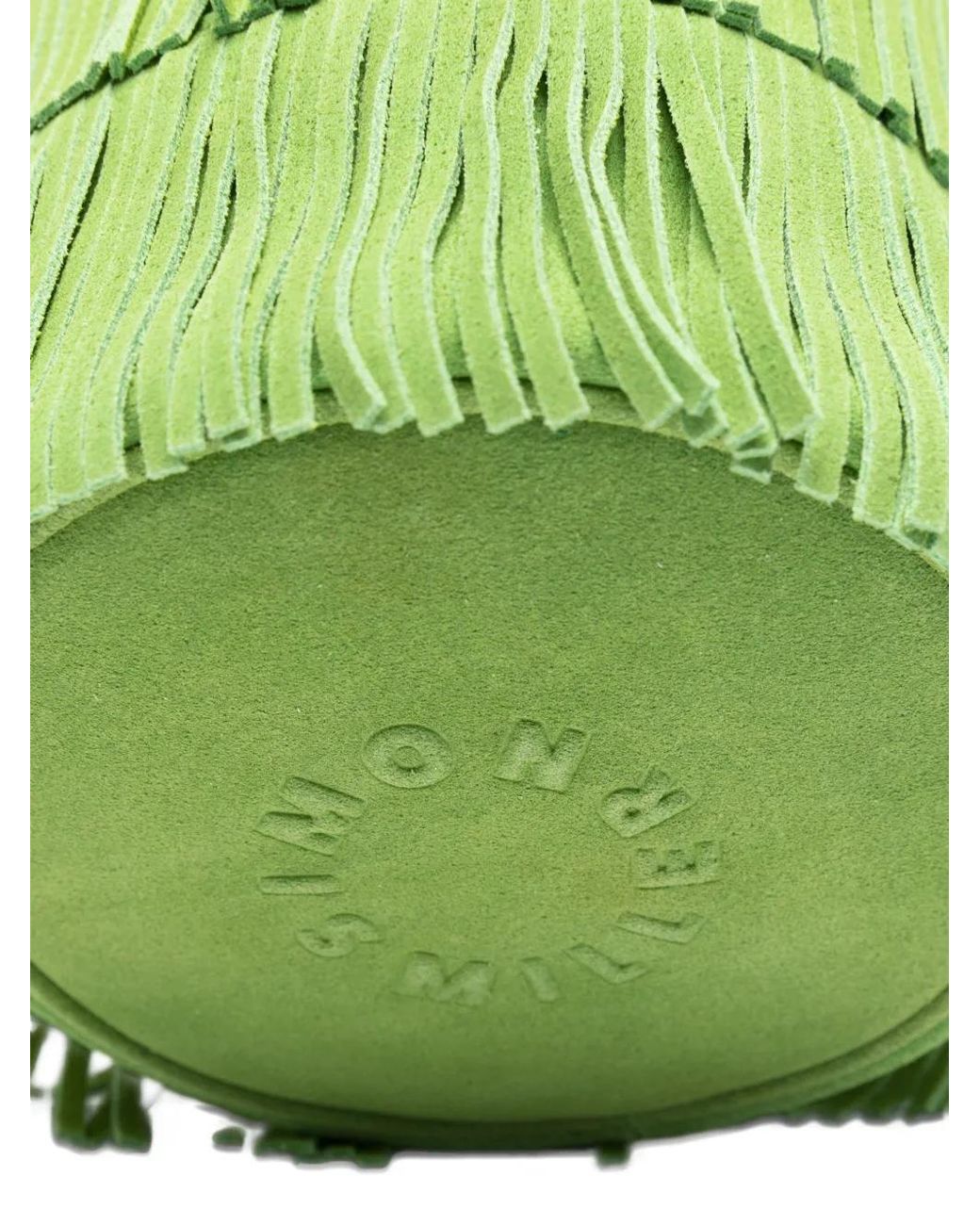 Simon Miller Tiki Fringe Top-Handle Tote Bag in Green | Lyst