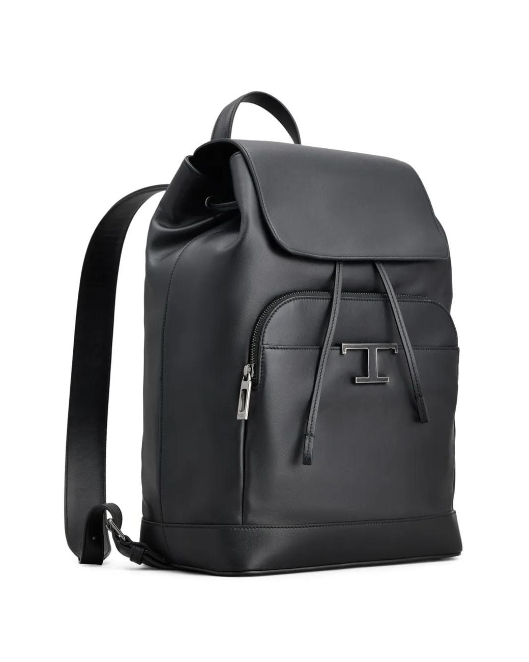 Tod's Medium T Timeless Backpack in Black for Men | Lyst
