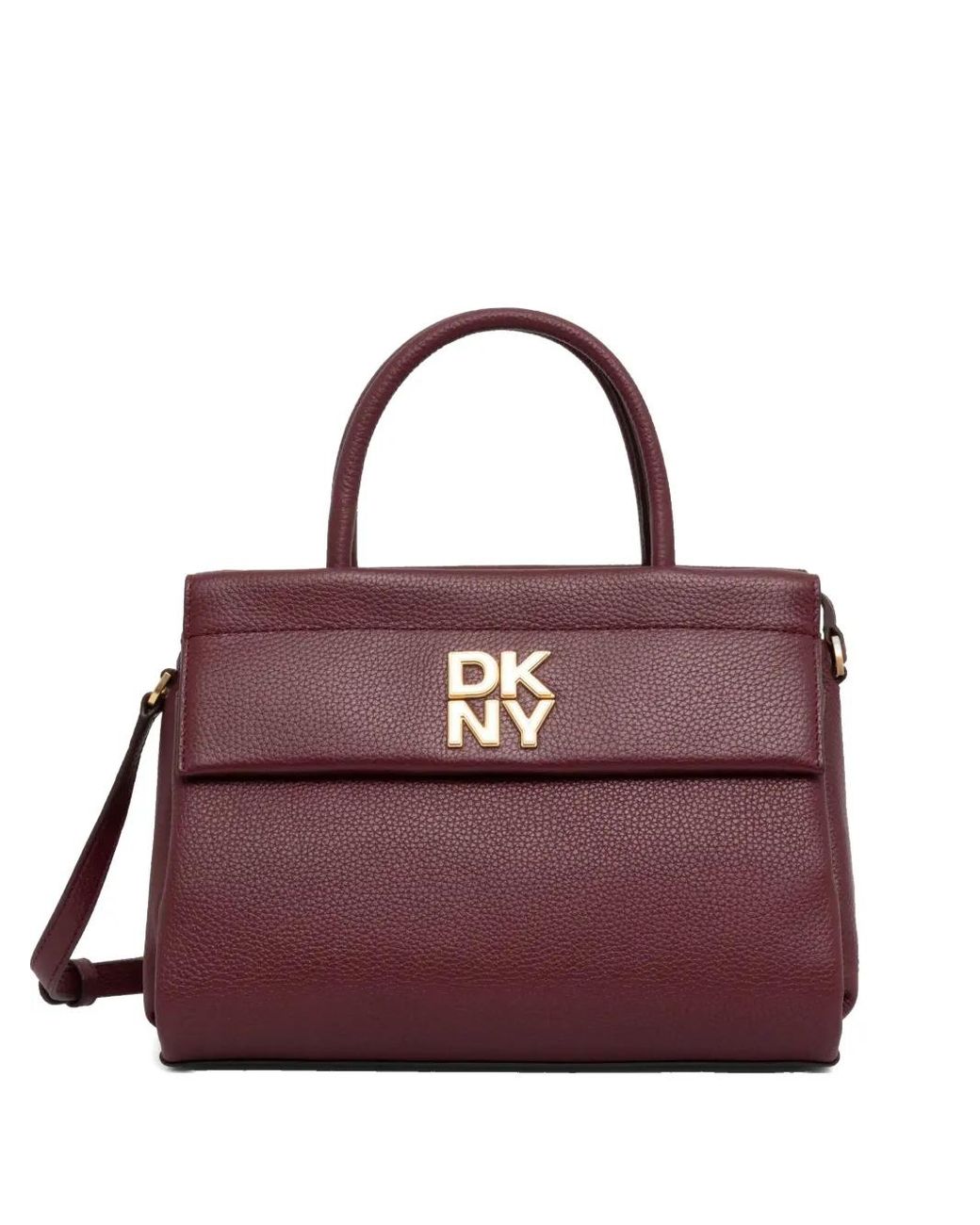 DKNY Logo-Appliqué Tote Bag in Purple | Lyst