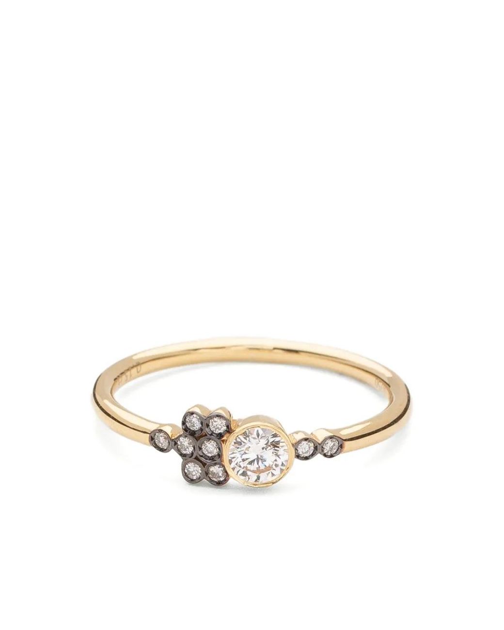 Yannis Sergakis 18K La Pierre Diamond Cluster Ring in Metallic | Lyst