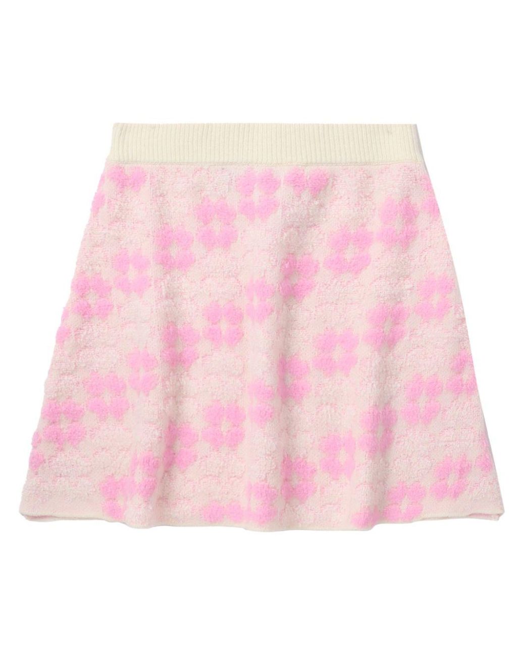 SUSAN FANG Floral-jacquard Mini Skirt in Pink | Lyst SUSAN FANG Floral-jacquard Mini Skirt in Pink | Lyst