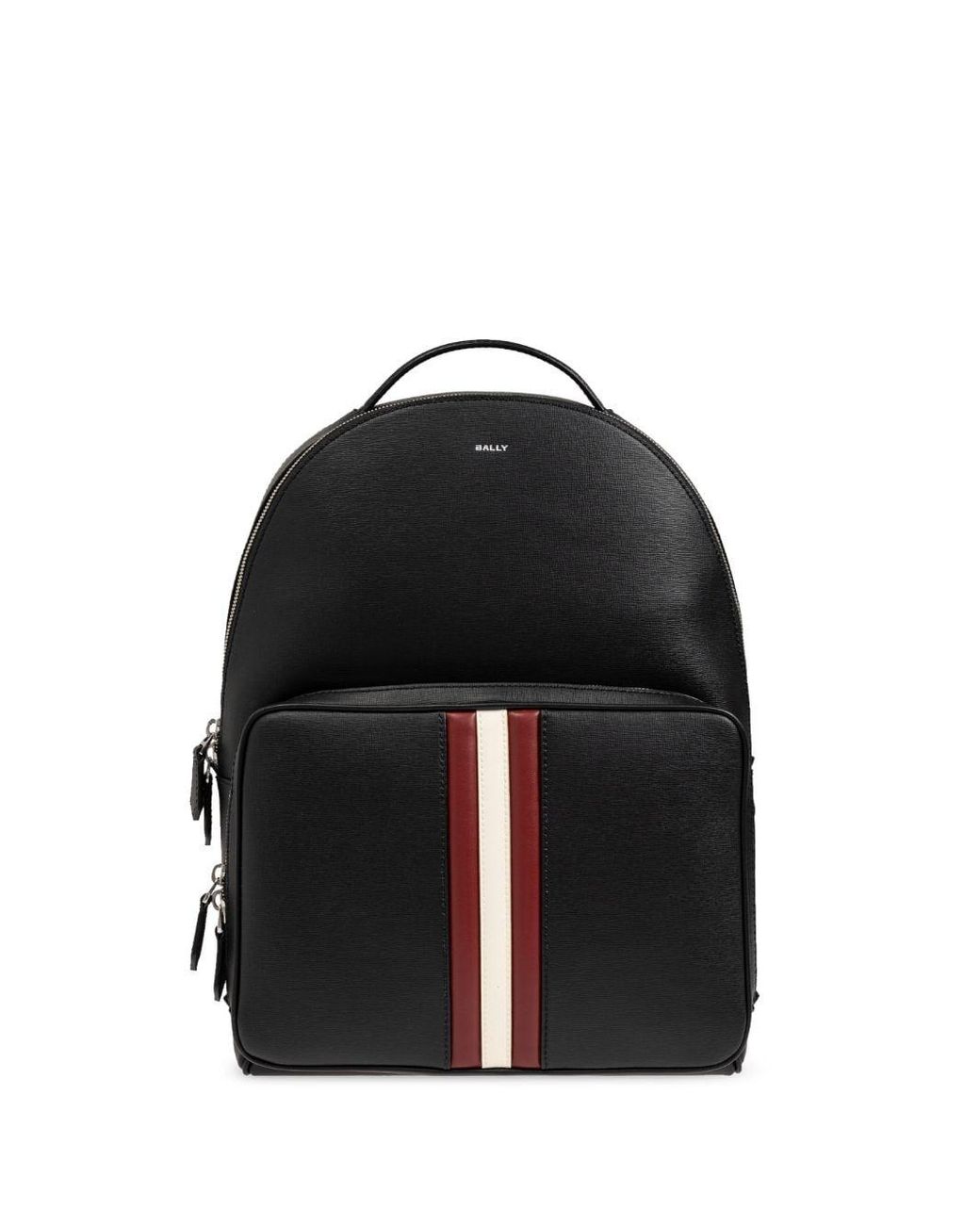 Bally Mythos Leather Backpack in Black for Men | Lyst